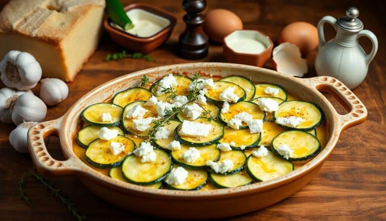 Gratin de courgettes au chèvre : recette gourmande