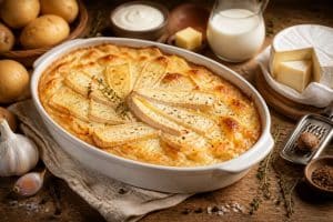 Gratin de pommes de terre au camembert : recette savoureuse – Recettes ...
